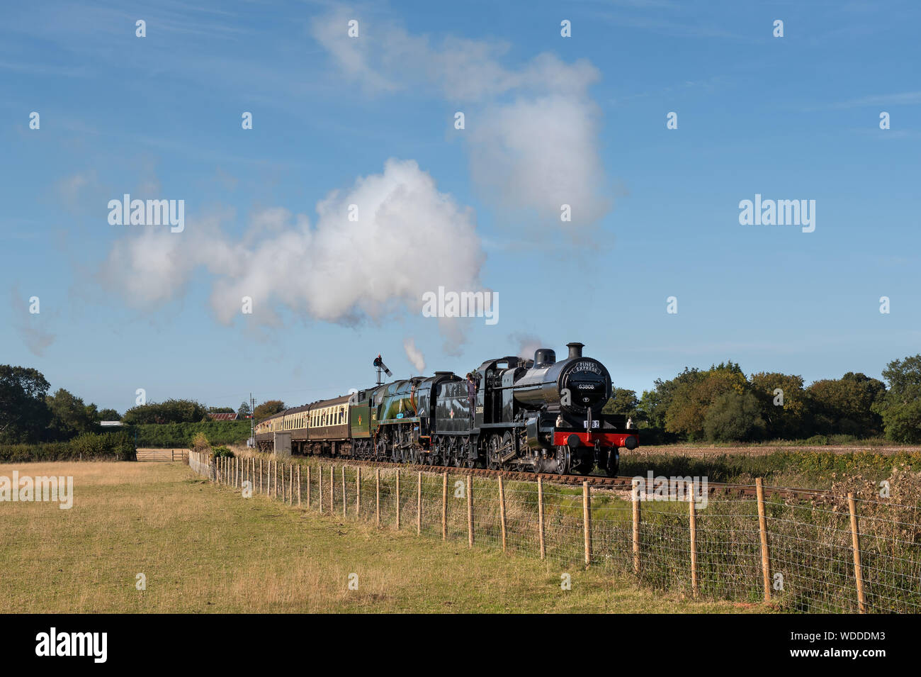 Braunton steam locomotive hi-res stock photography and images - Alamy
