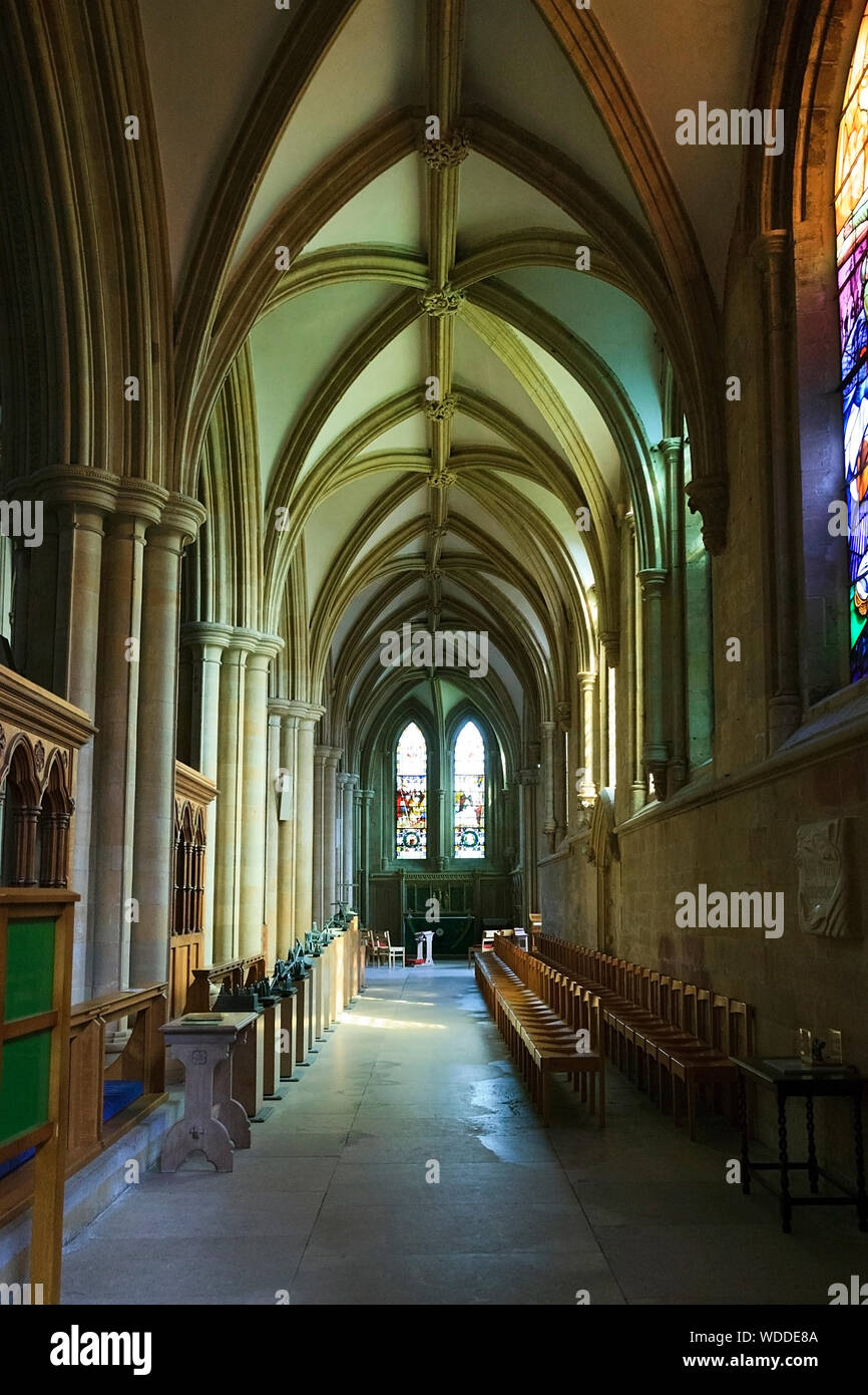 Inside Southwell Minster, Cathedral & Parish Church, Southwell ...