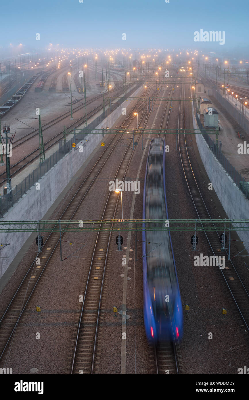 Train station malmo hi-res stock photography and images - Alamy