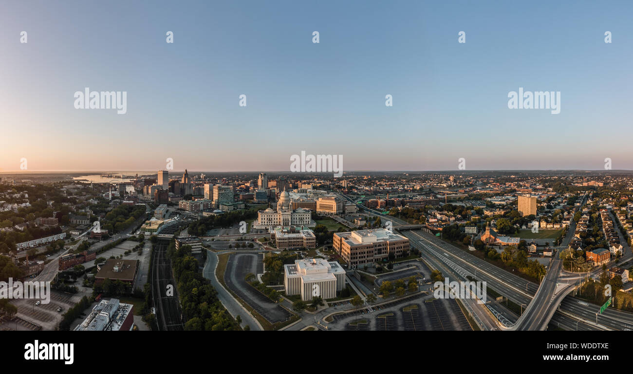 Providence aerial view hi-res stock photography and images - Alamy