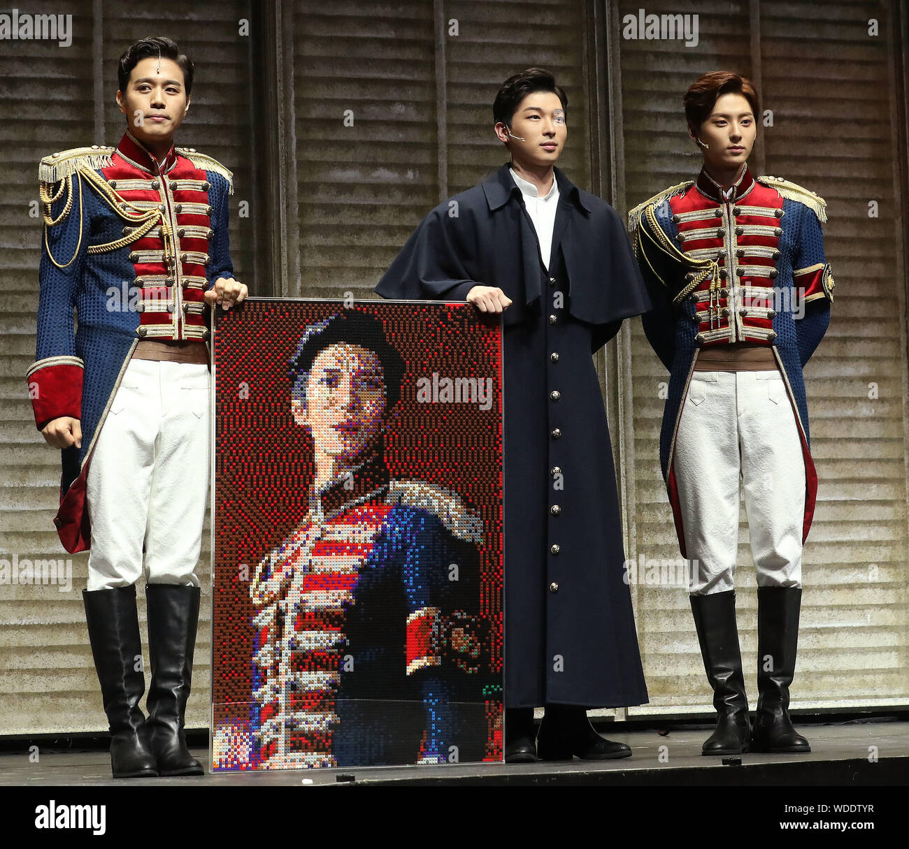 29th Aug, 2019. Musical 'Marie Antoinette' South Korean actors Sohn Jun ...