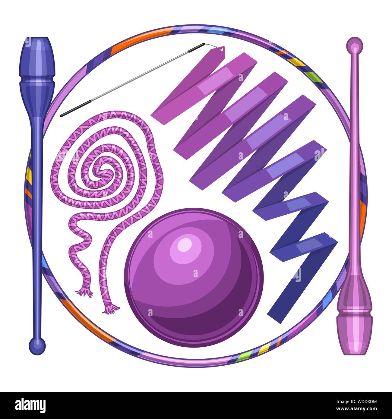 Rhythmic Gymnastics Ball Clip Art