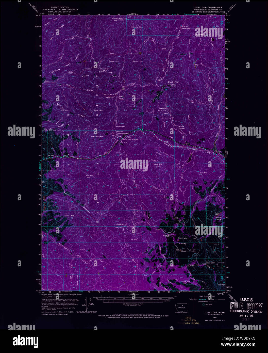 Map of loup hi-res stock photography and images - Alamy