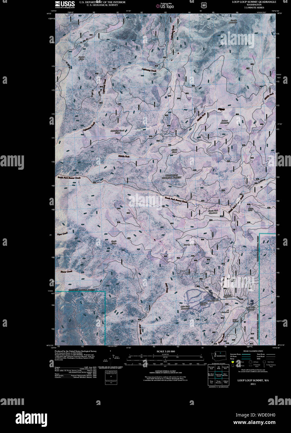 Loup map hi-res stock photography and images - Alamy