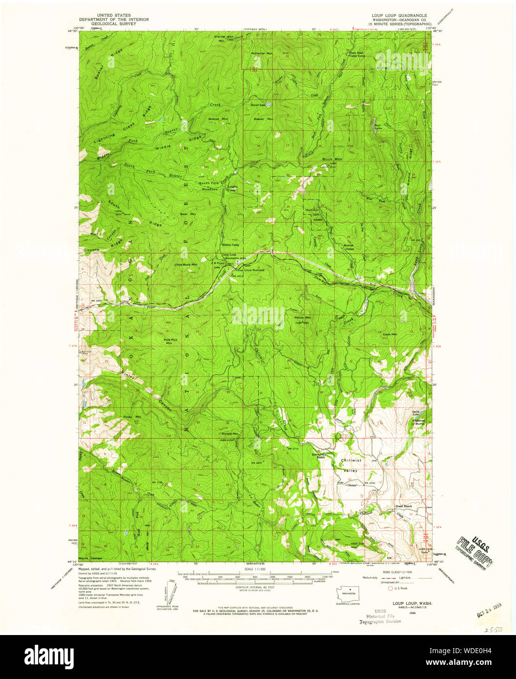 Map of loup hi-res stock photography and images - Alamy