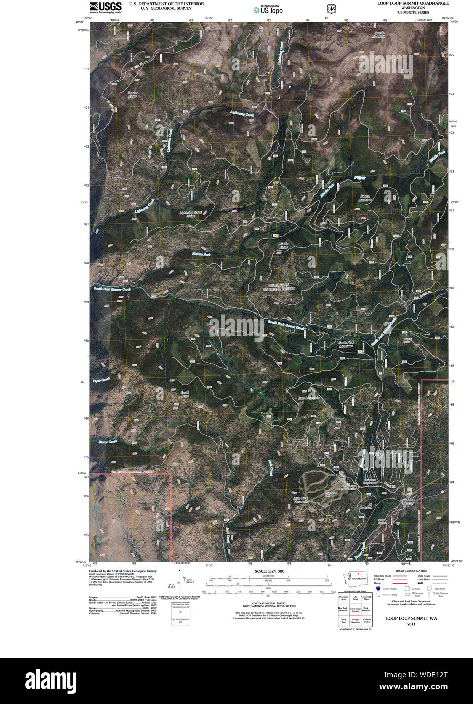 Loup map hi-res stock photography and images - Alamy