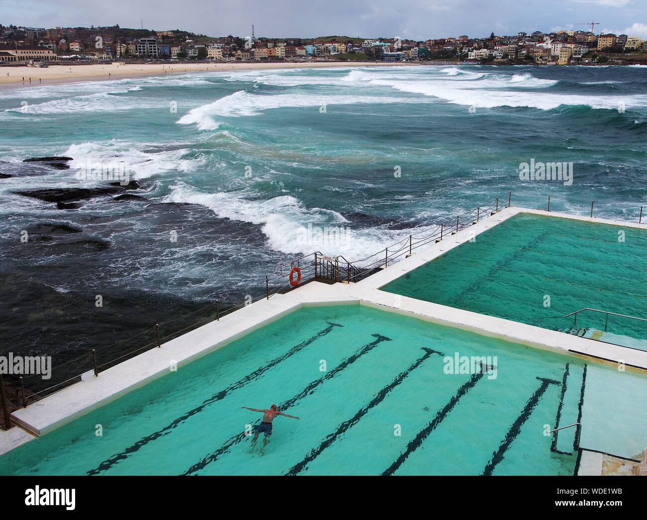 Pool sea view hi-res stock photography and images - Alamy