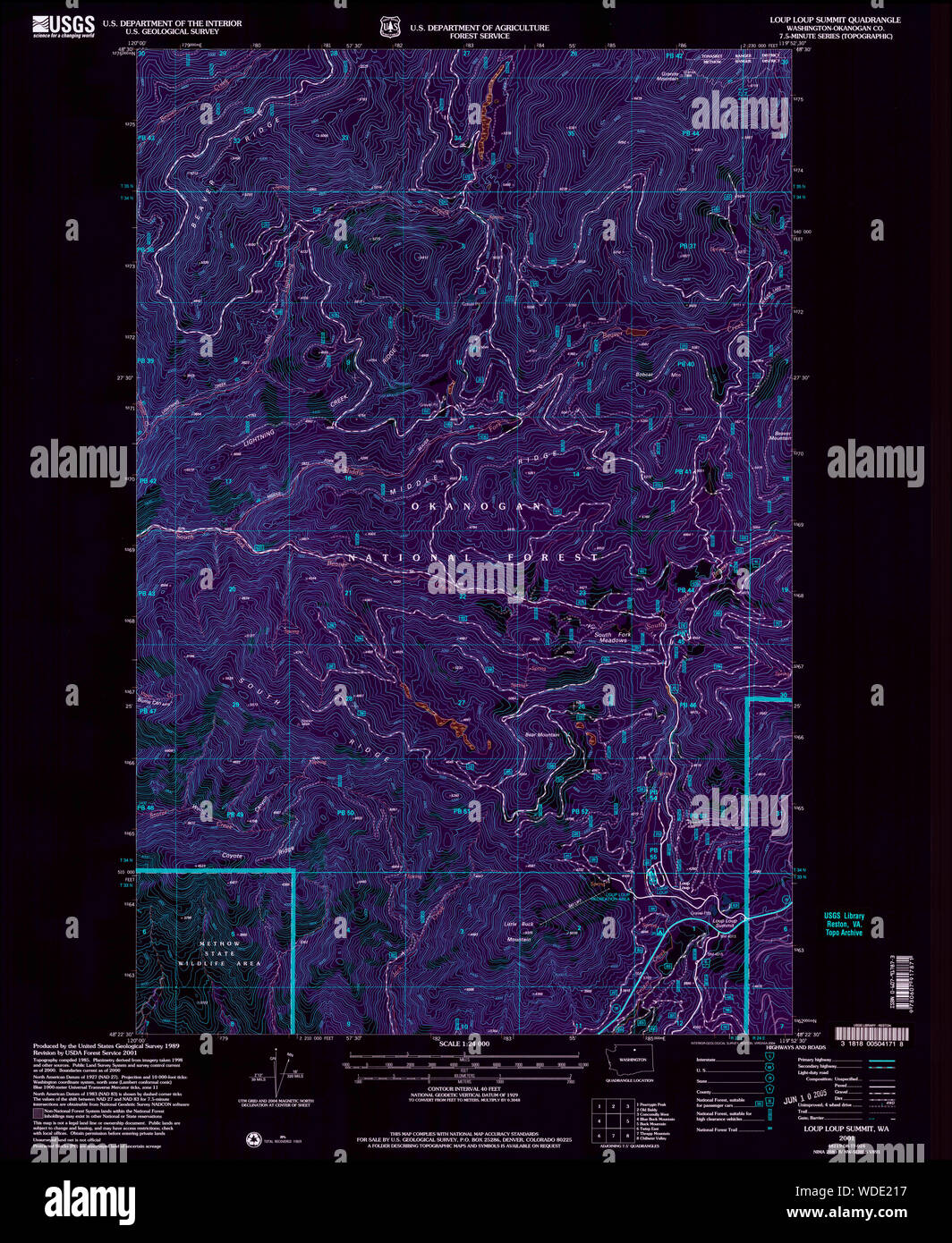 Map of loup hi-res stock photography and images - Alamy