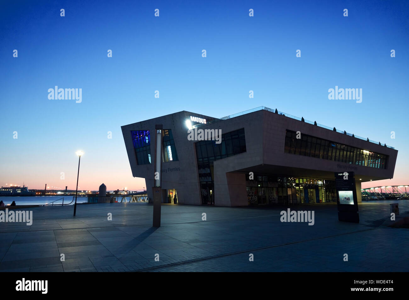 Mersey ferry terminal building hi-res stock photography and images - Alamy