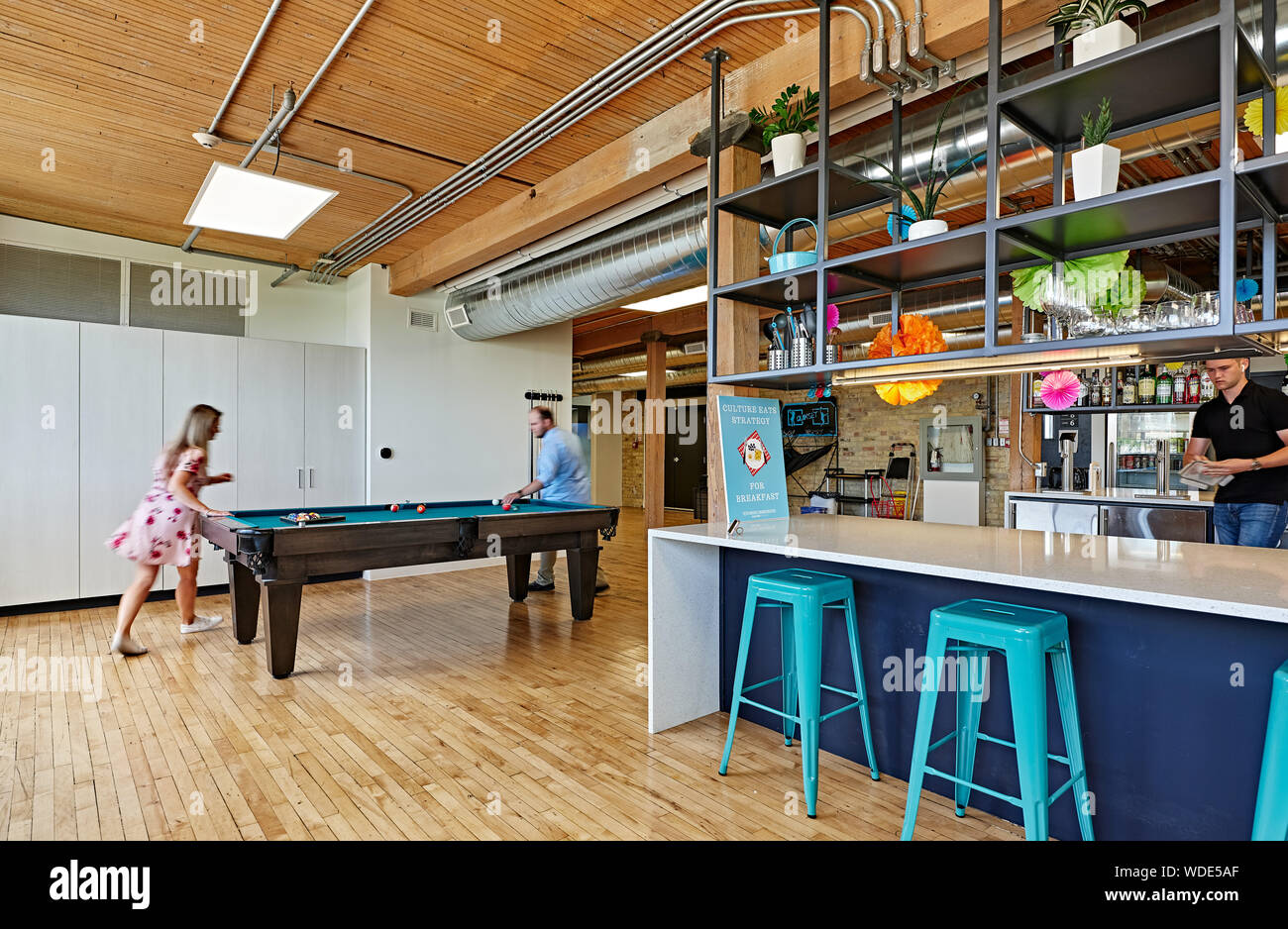 Tech company office interior hi-res stock photography and images - Alamy