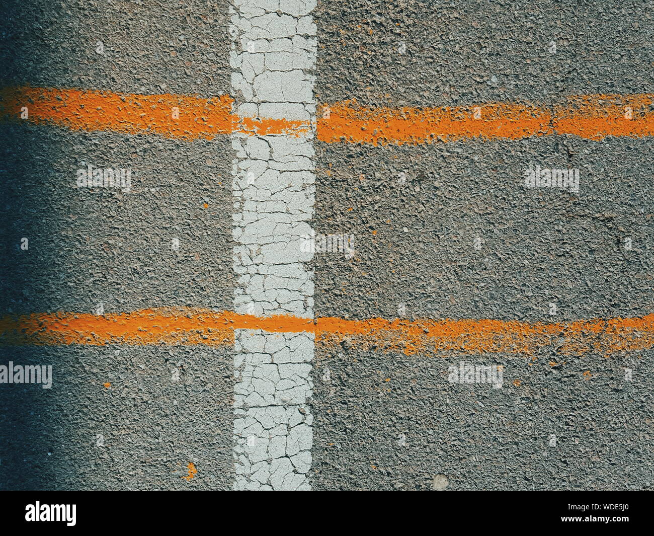 Asphalt marking hi-res stock photography and images - Alamy