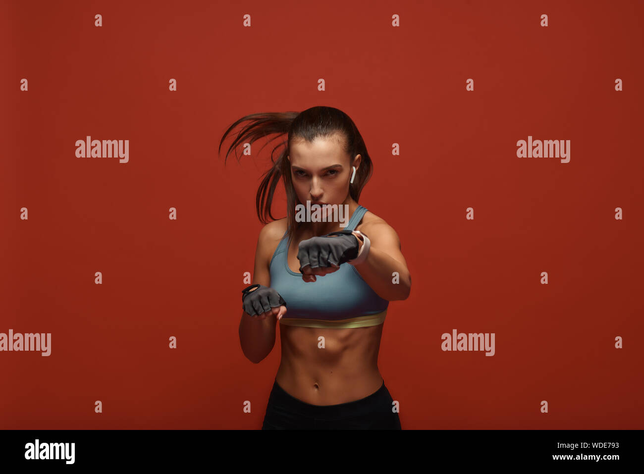 Practicing punches hi-res stock photography and images - Alamy
