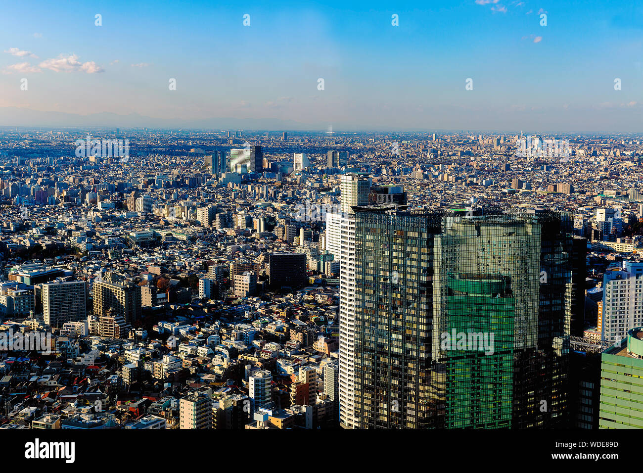 Tokyo panoramic aerial hi-res stock photography and images - Alamy
