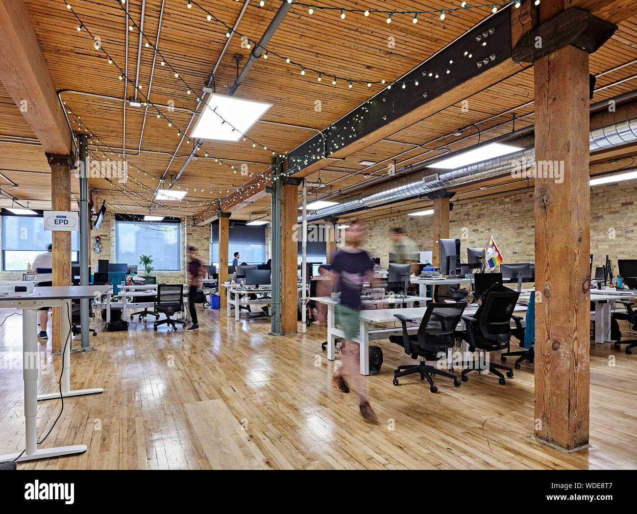 Tech company office interior hi-res stock photography and images - Alamy