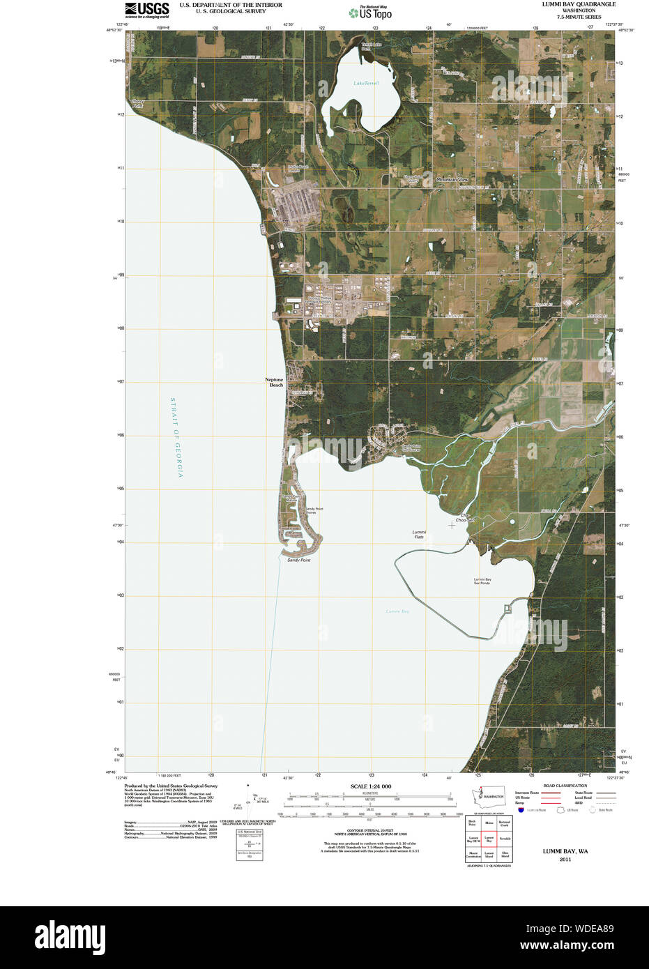 Lummi bay Cut Out Stock Images & Pictures - Alamy