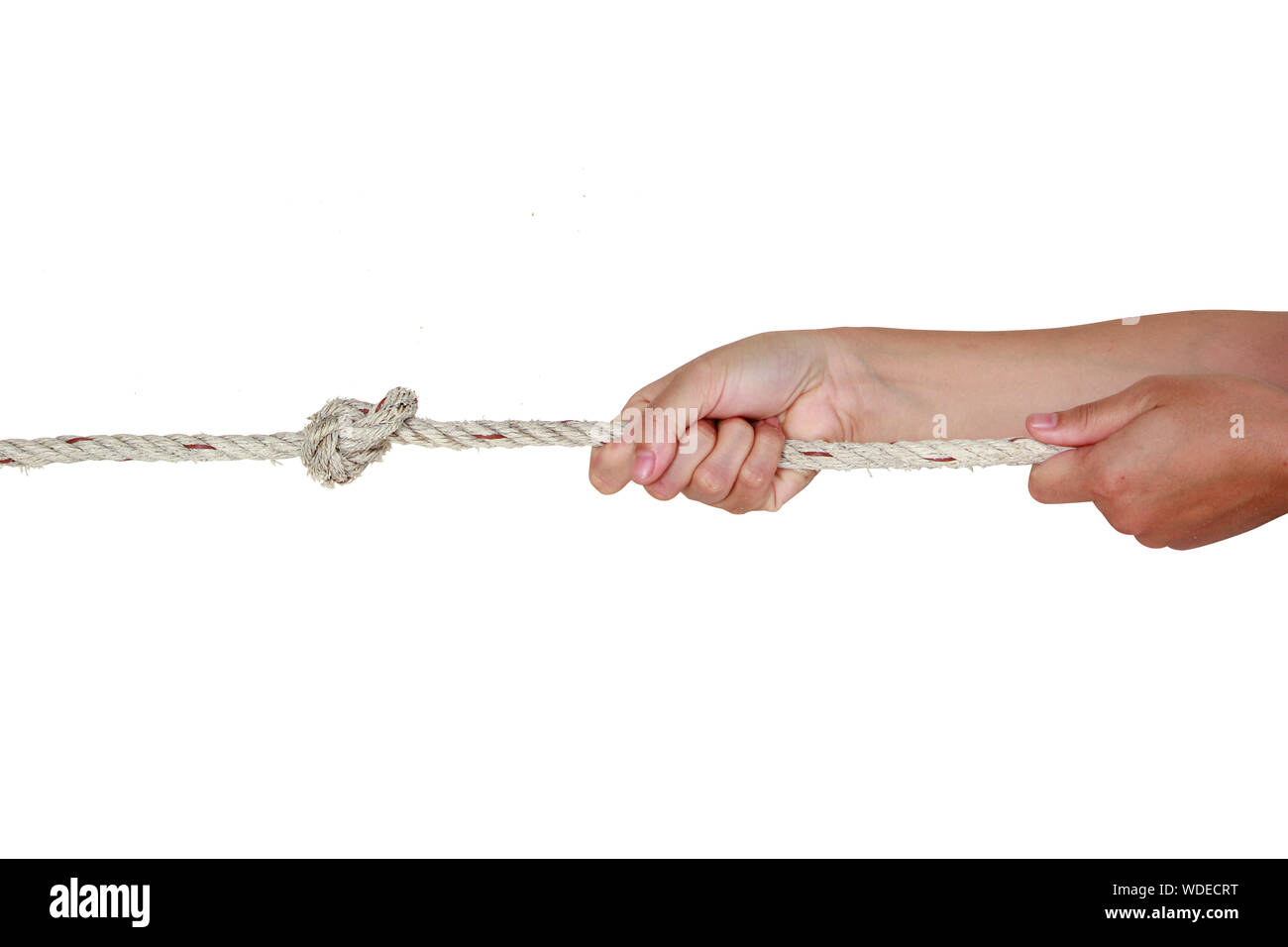 Women hands tied rope hi-res stock photography and images - Alamy