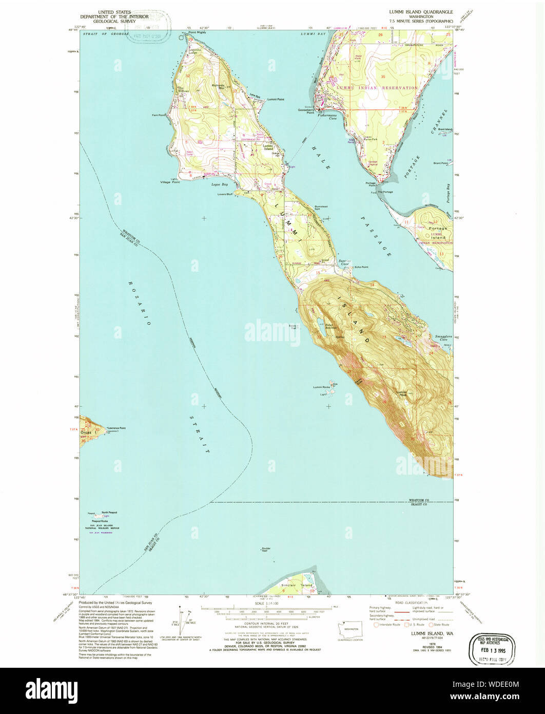 Lummi island washington Cut Out Stock Images & Pictures - Alamy
