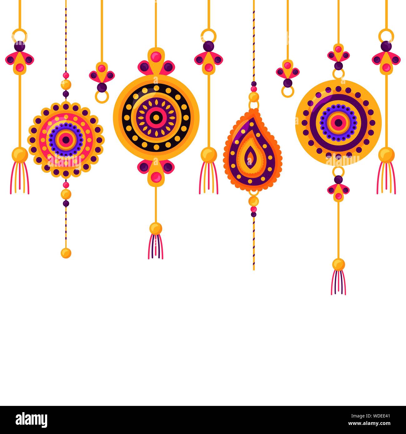 Isolated raksha bandhan vector design Stock Vector Image & Art - Alamy