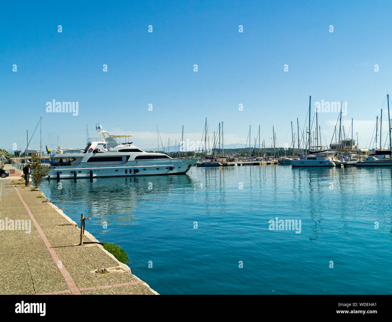 the new marina at Preveza,Epirus,Greece,Europe Stock Photo - Alamy