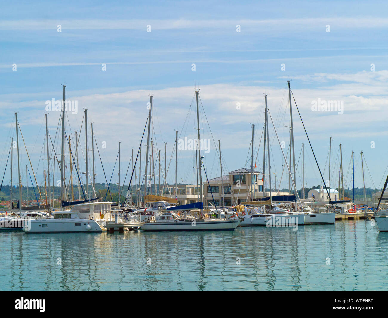 the new marina at Preveza,Epirus,Greece,Europe Stock Photo - Alamy
