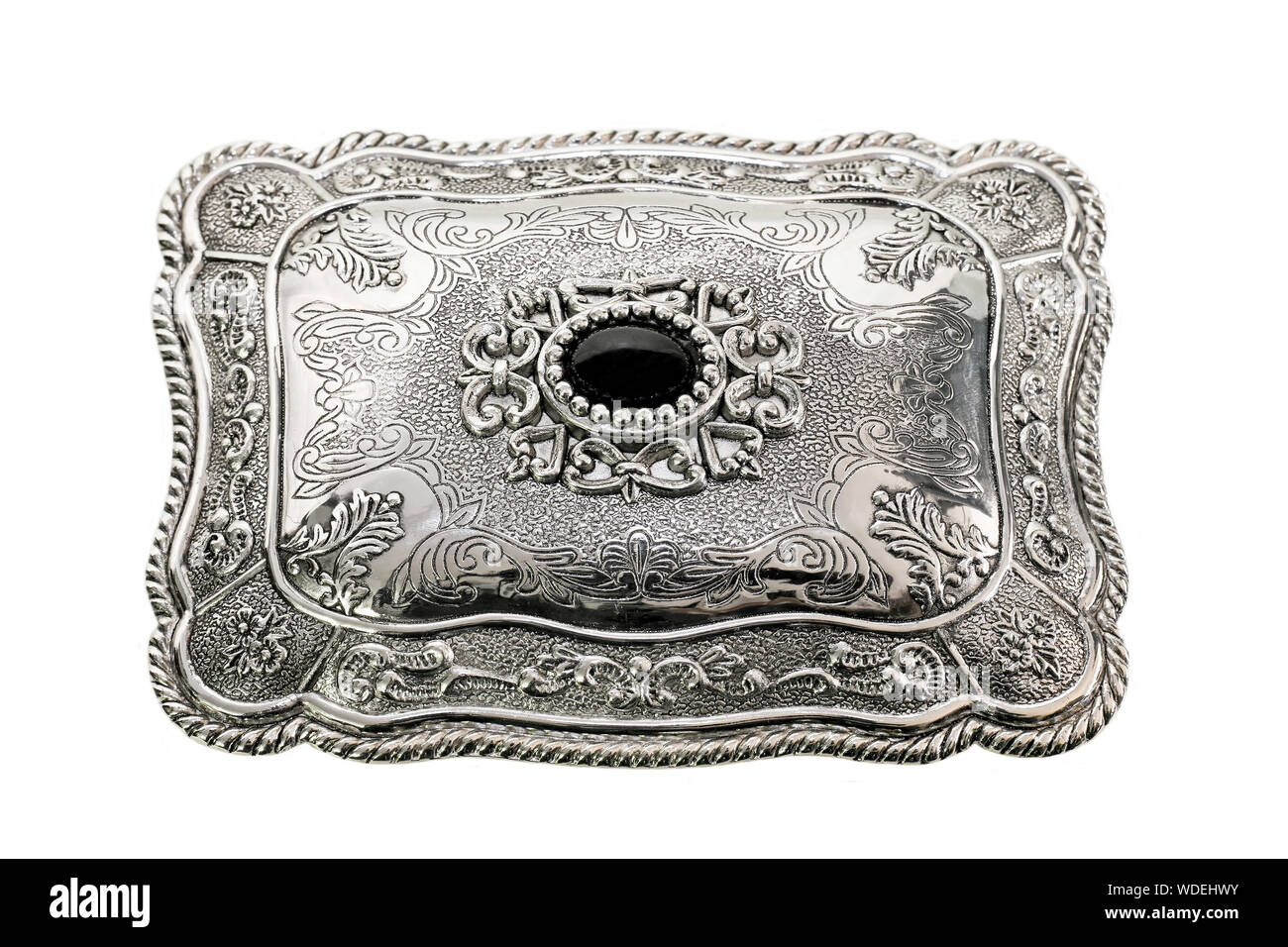 Engraved silver plate Cut Out Stock Images & Pictures - Alamy