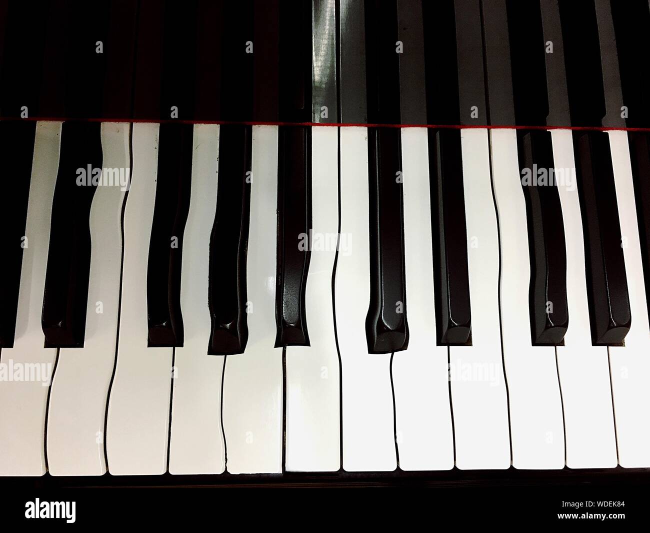 Piano side view with keys hi-res stock photography and images - Alamy