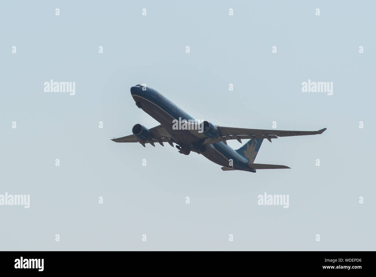 Saigon, Vietnam - Feb 25, 2019. VN-A381 Vietnam Airlines Airbus A330 ...