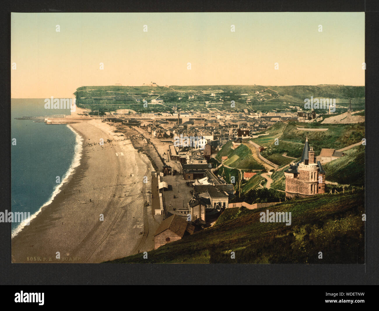 General view, Fecamp, France Stock Photo - Alamy