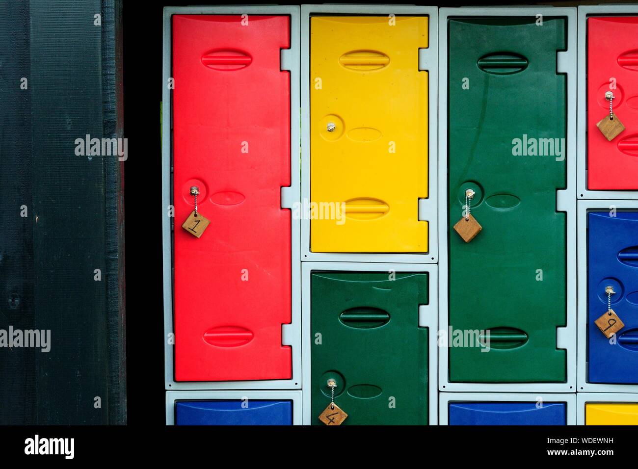 Number lockers hi-res stock photography and images - Alamy