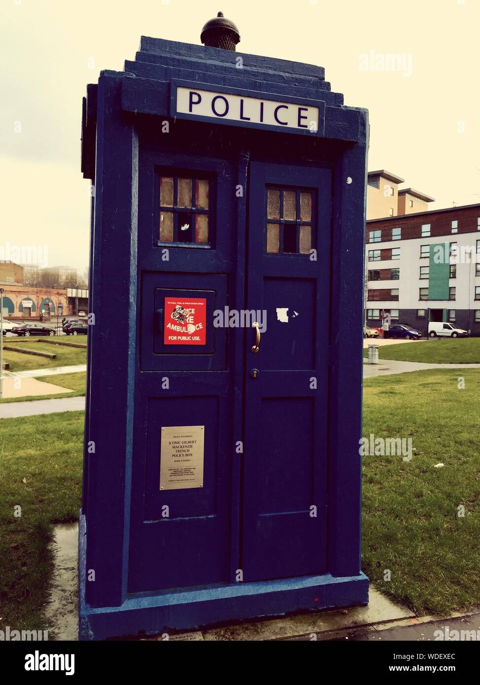 Police container hi-res stock photography and images - Alamy