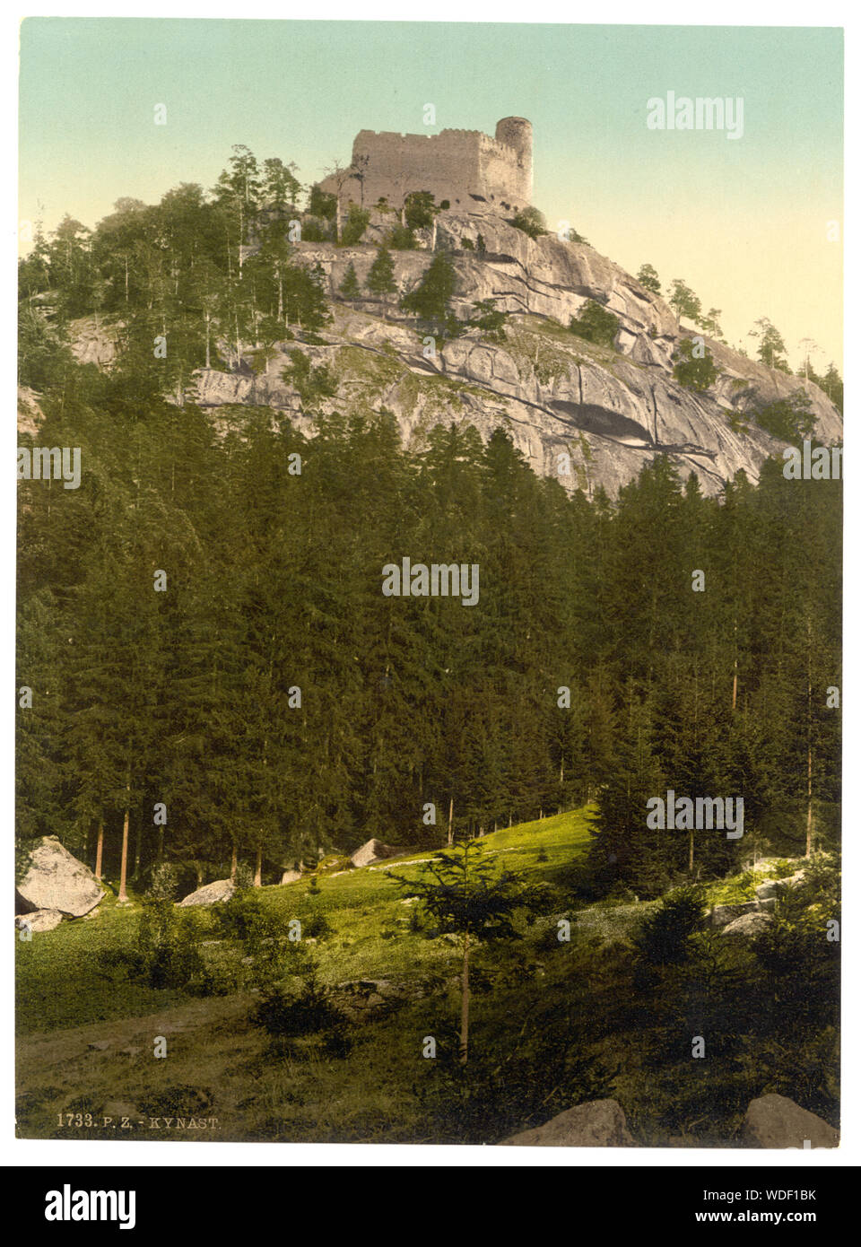 General view, Kynast, Riesengebirge, Germany Stock Photo - Alamy