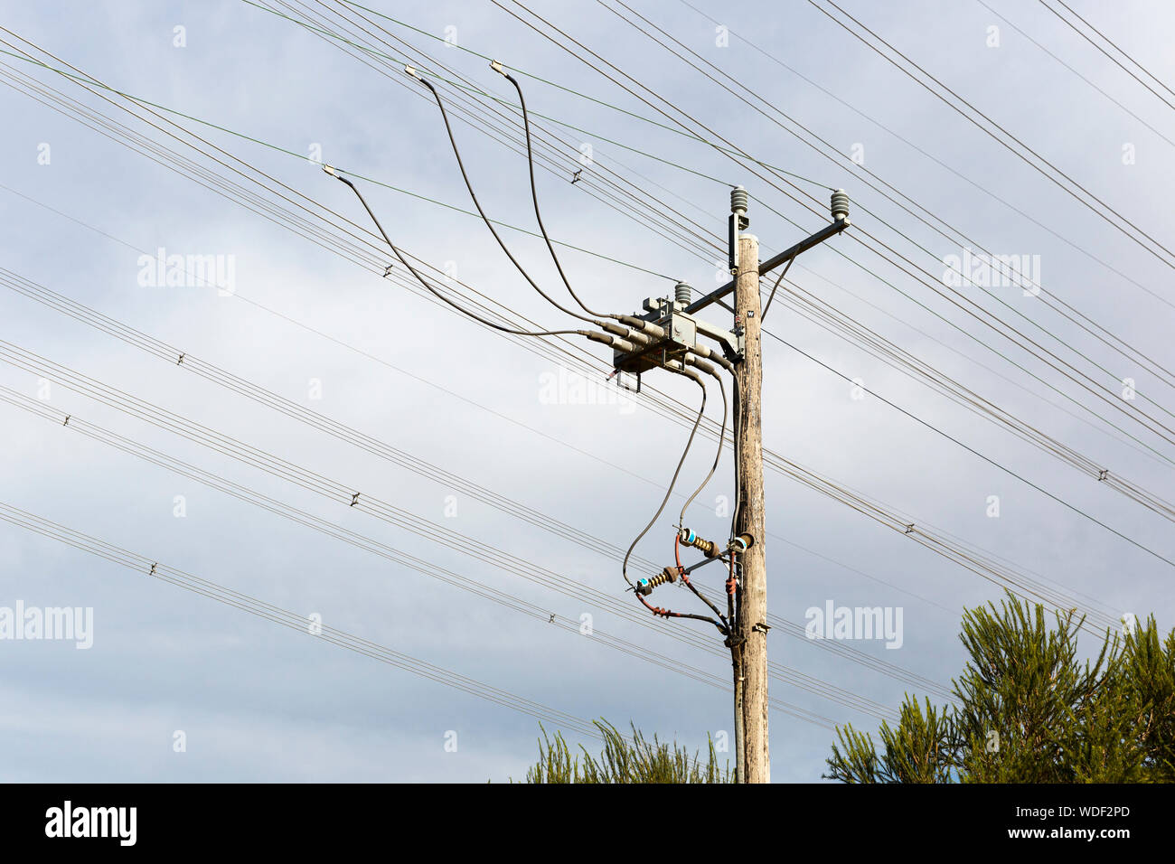 Smart grid power lines hi-res stock photography and images - Alamy