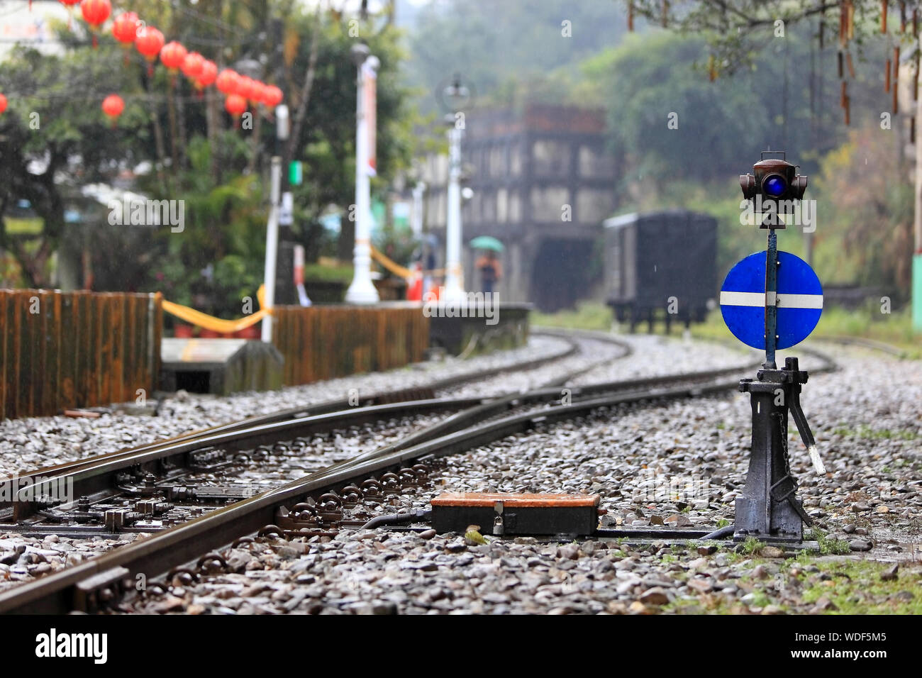 Railroad lever hi-res stock photography and images - Alamy