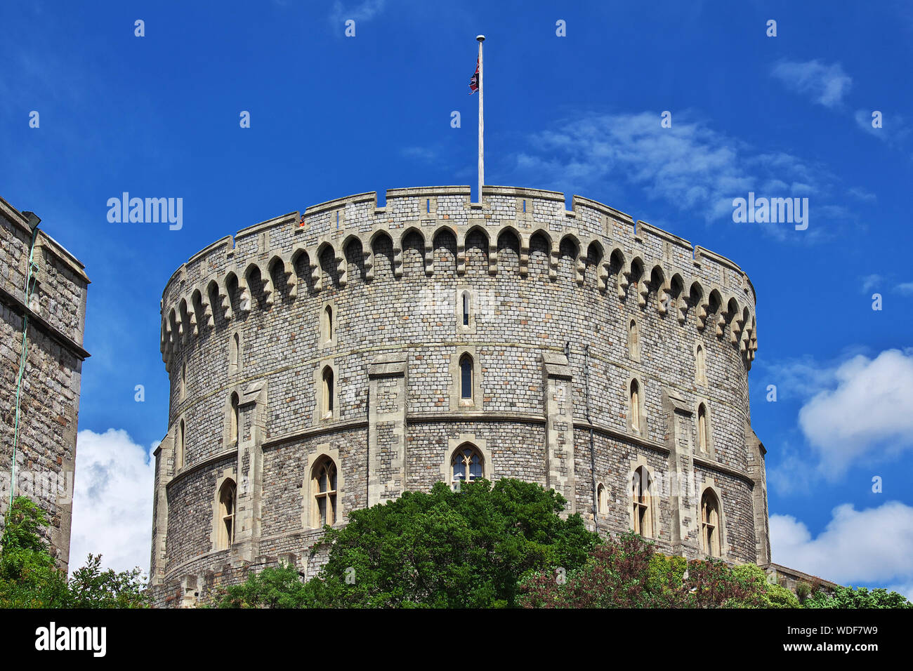 Buildings of Windsor castle in England Stock Photo - Alamy
