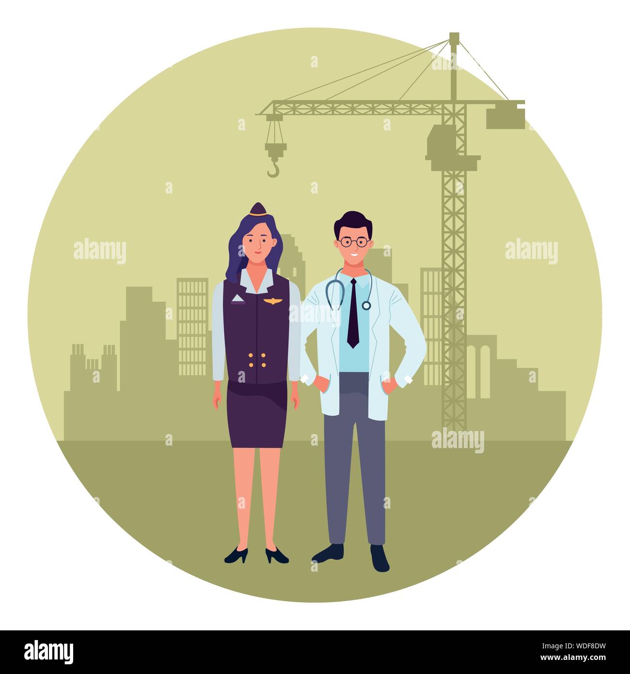 labor day employment celebration cartoon Stock Vector Image & Art - Alamy