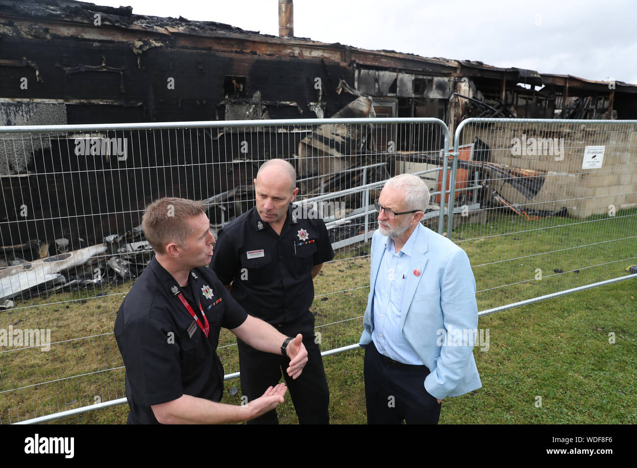 Speaks area manager roddie keith local senior officer hi-res stock ...