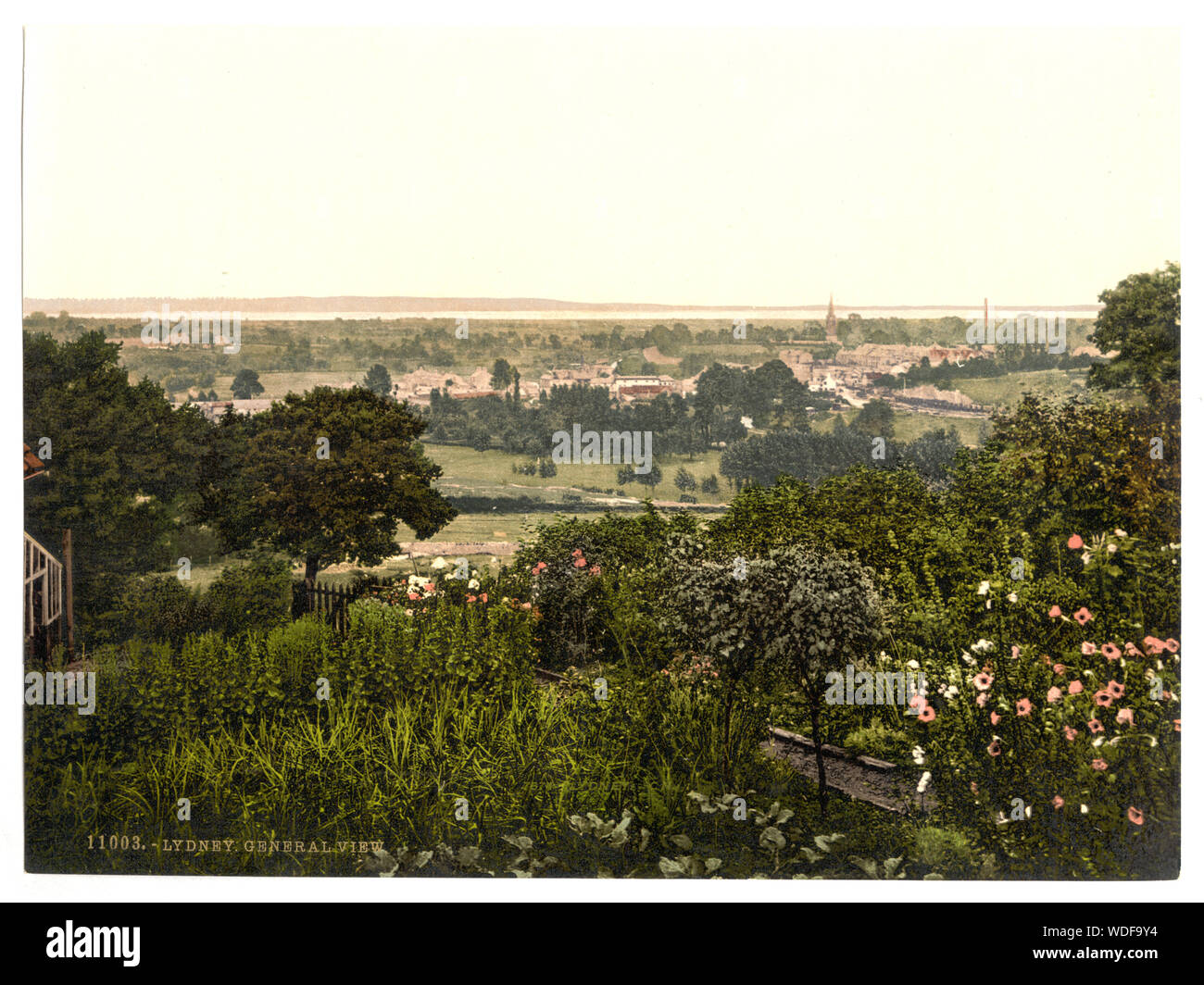 General view, Lydney, England Forms part of: Views of the British Isles ...