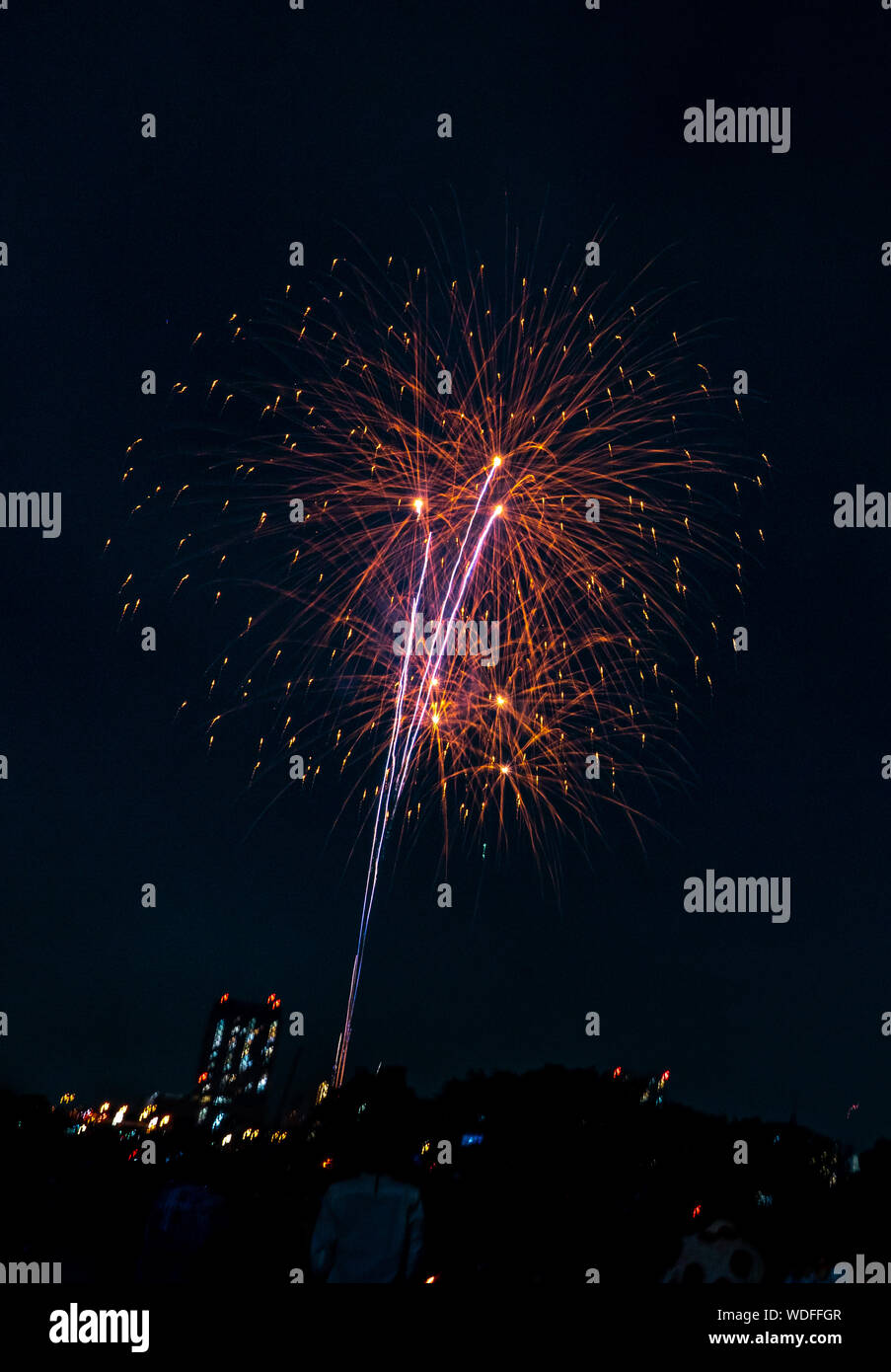 Teenagers fireworks hi-res stock photography and images - Alamy