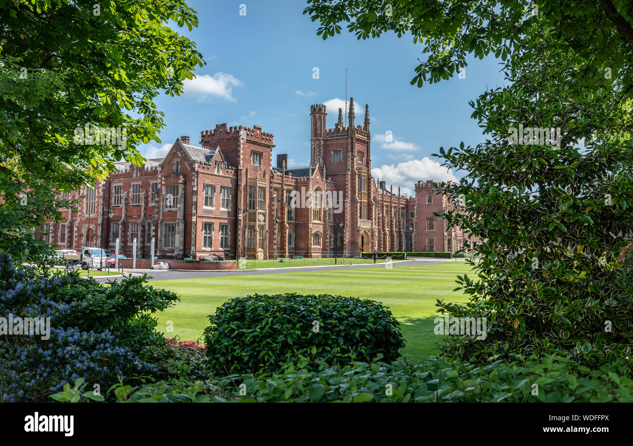 The Lanyon Building, Queen's University, Belfast, Northern Ireland ...