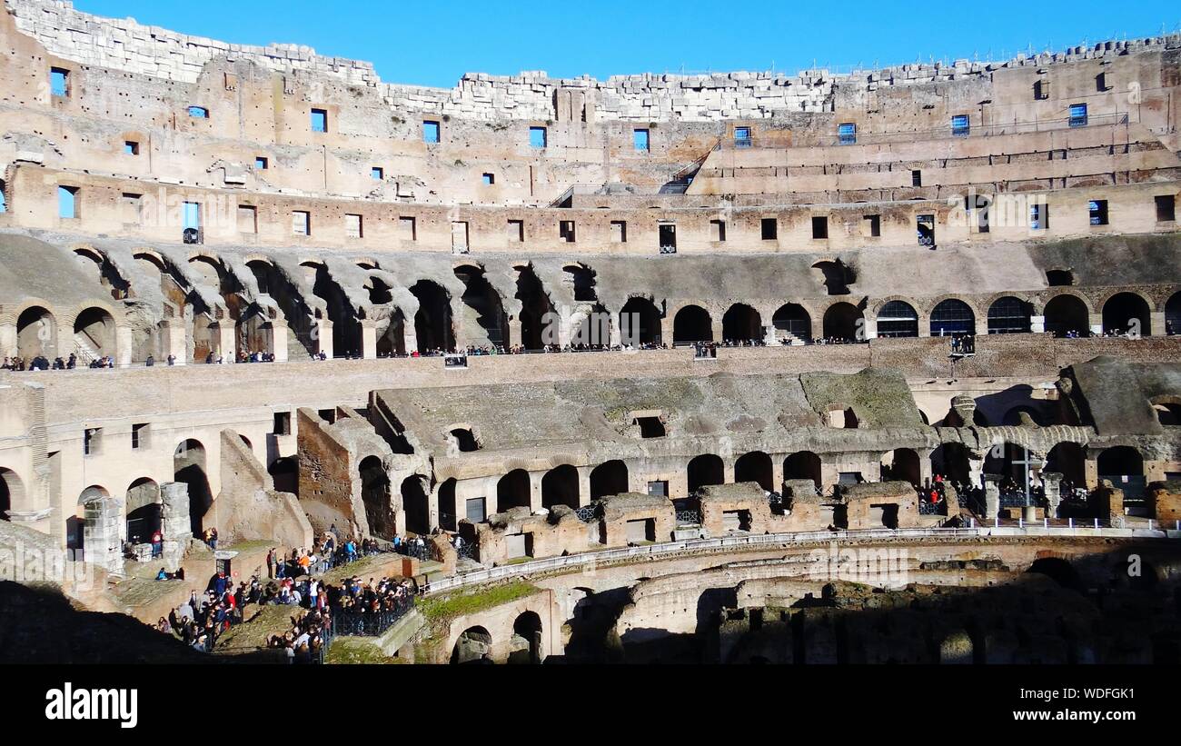 Inside The Amphitheater High Resolution Stock Photography and Images ...