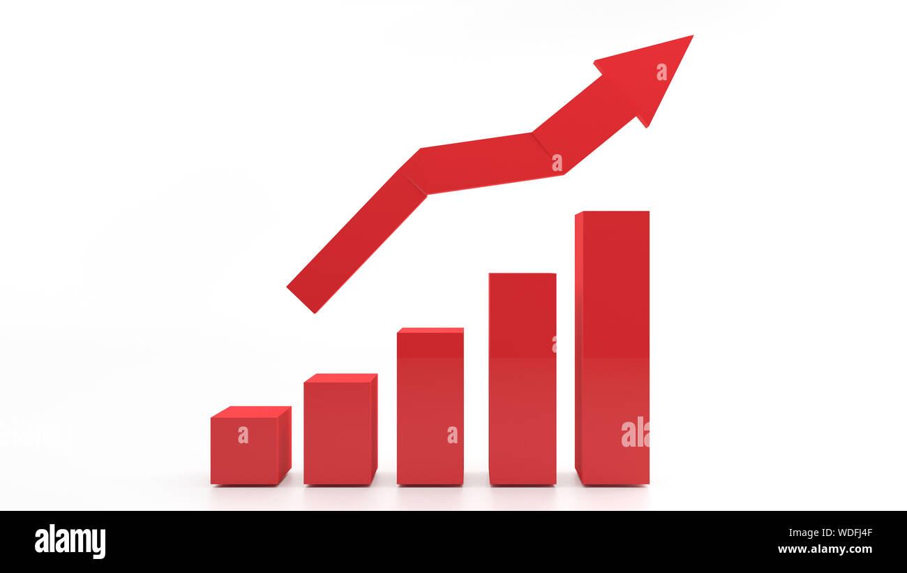 Red graph hi-res stock photography and images - Alamy