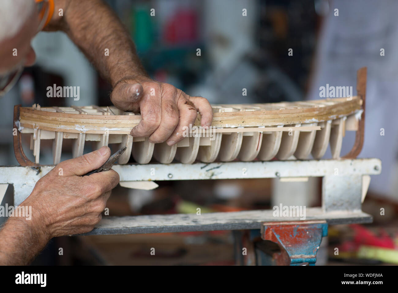 Making model boat hi-res stock photography and images - Alamy
