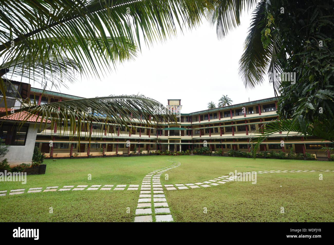 VD & SV Wagle Primary and High School. Mangeshi village in Priol, Ponda ...