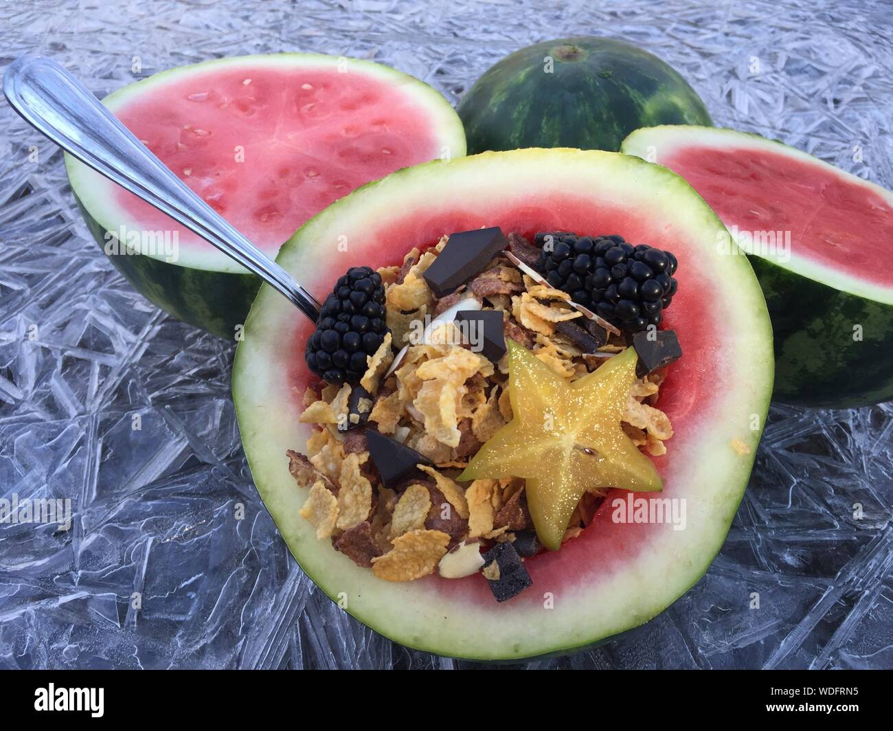 Watermelon and chocolate hi-res stock photography and images - Alamy