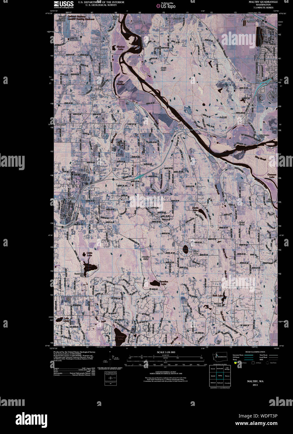 Map of maltby hi-res stock photography and images - Alamy