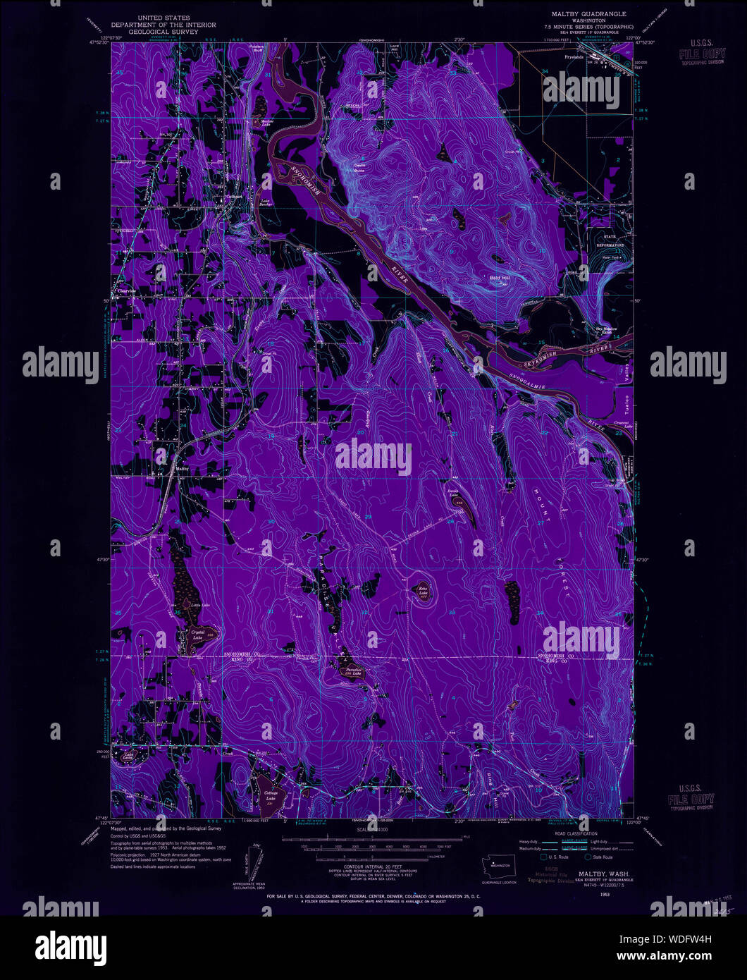 Map of maltby hi-res stock photography and images - Alamy