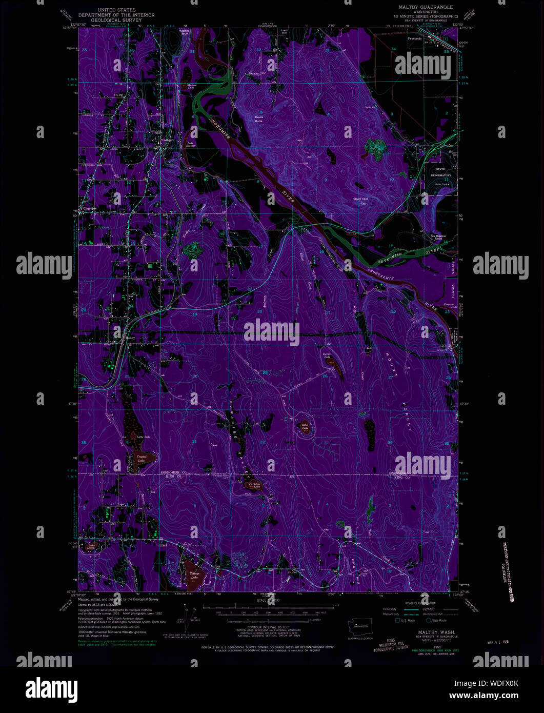 Map of maltby hi-res stock photography and images - Alamy