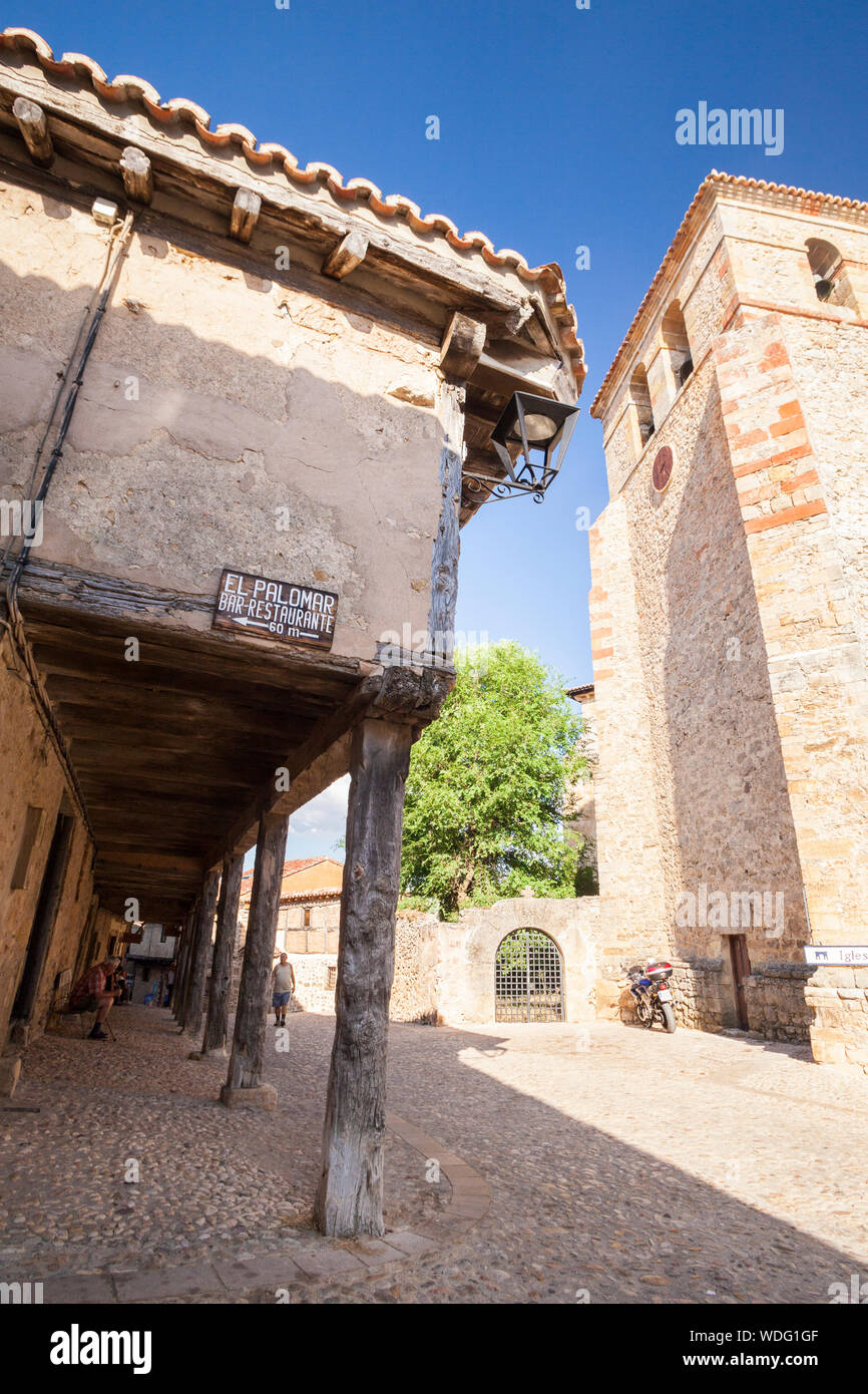 Calatañazor village in Soria, Spain Stock Photo - Alamy