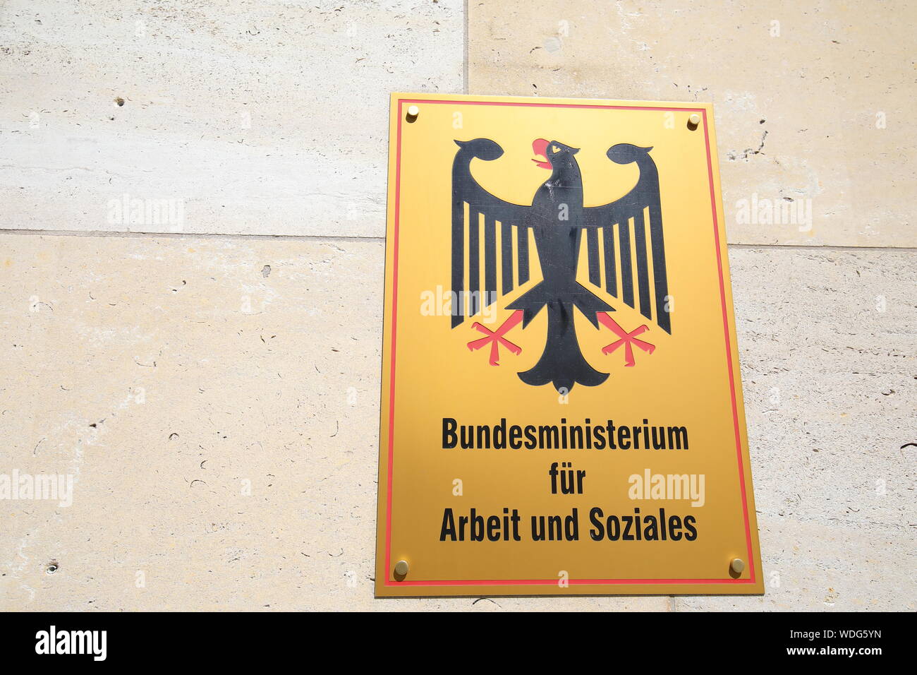Ministry of Labour and Social Affairs Berlin Germany Stock Photo - Alamy