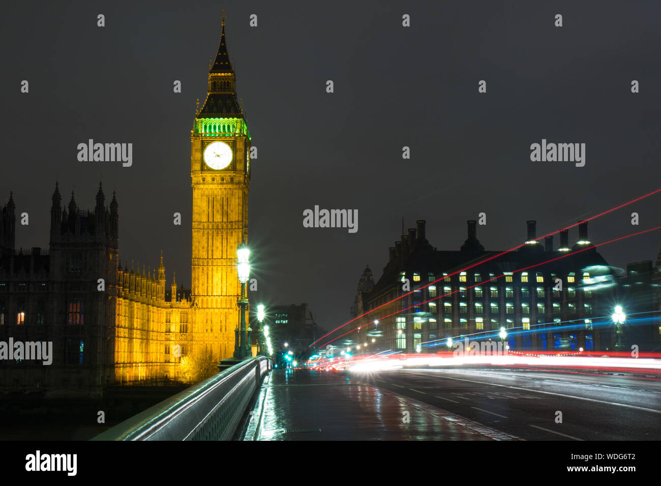 Big ben light clock hi-res stock photography and images - Alamy